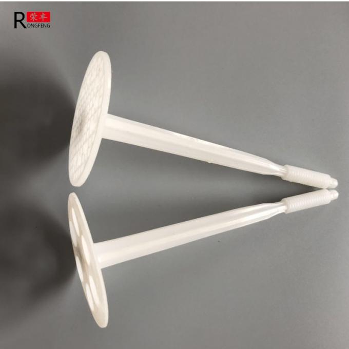 60mm Head Diameter Plastic HDPE External Wall Insulation Nail