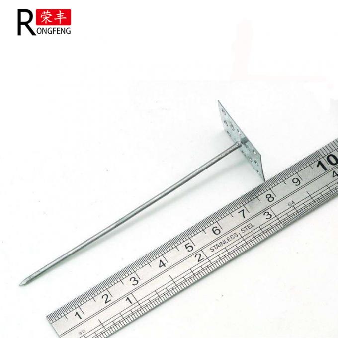 24x24mm Aluminum Self Adhesive Insulation Fixing Pins