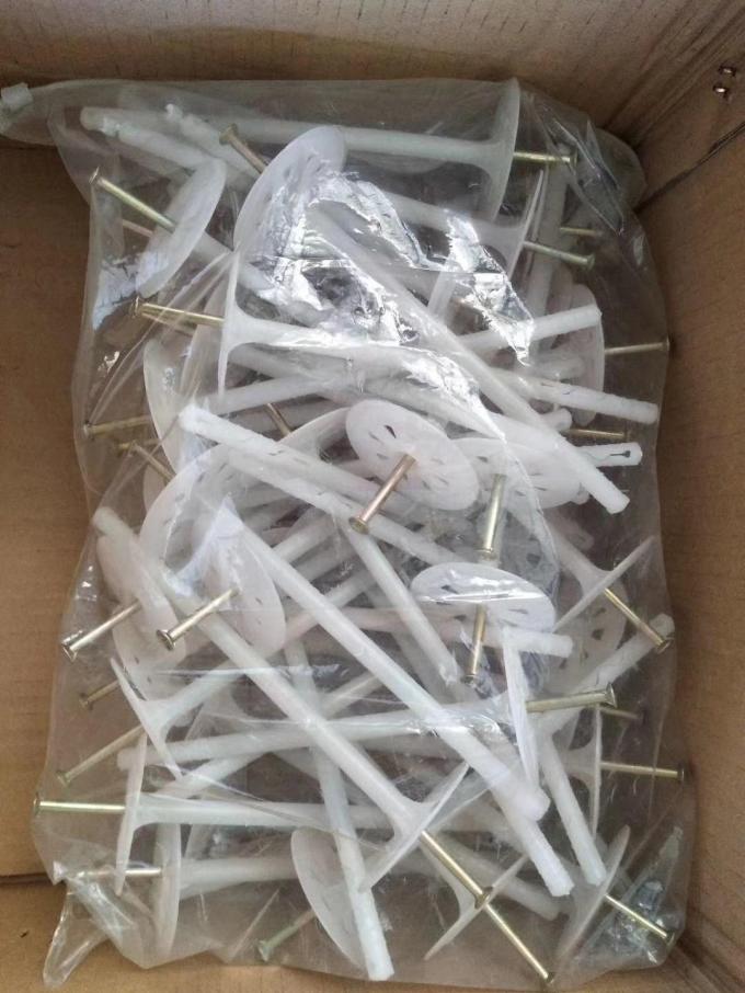 ISO Plastic Insulation Anchors With 50mm 55mm 60mm Disc