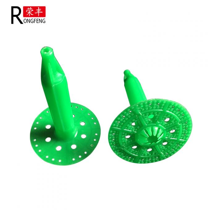 Anti Thermal Shock Plastic Insulation Fasteners For Building